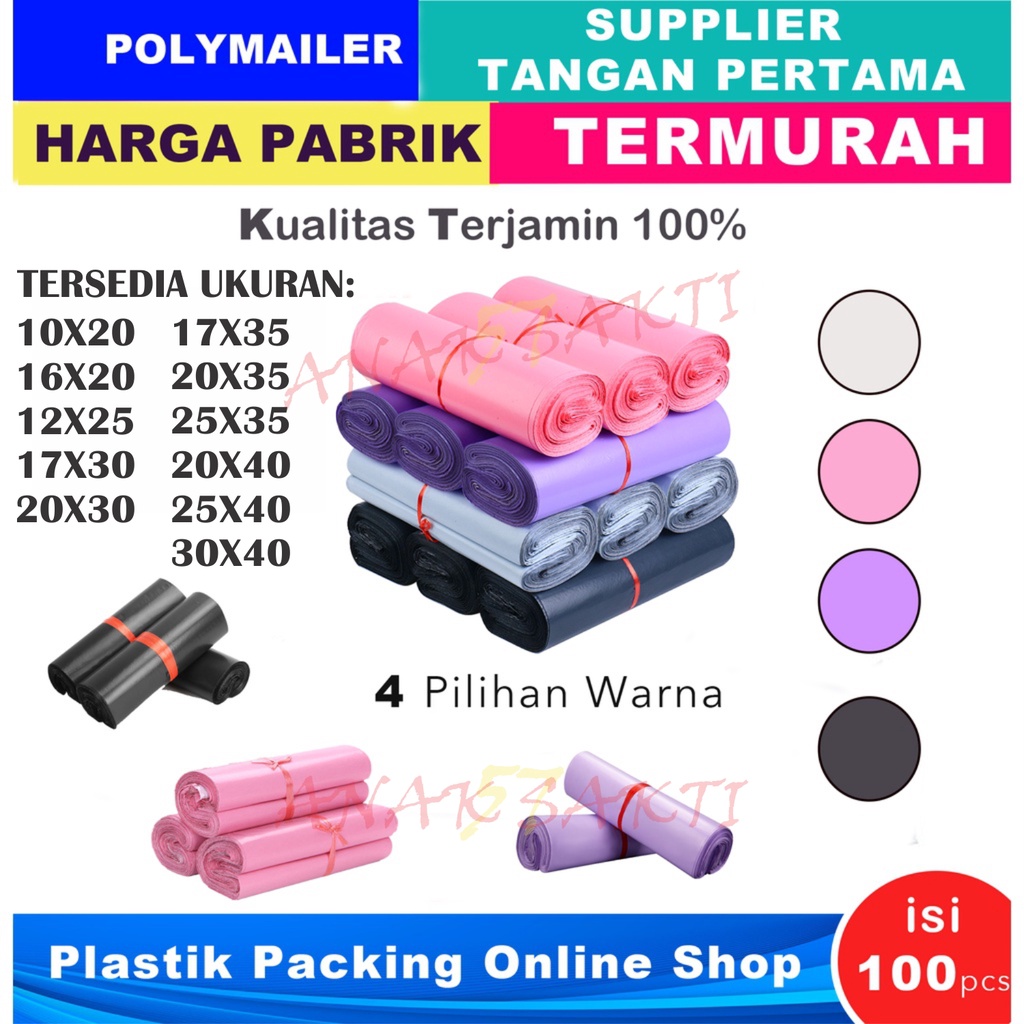 Jual Plastik Polymailer Polymer Polimer Packingan Online Shop Amplop ...