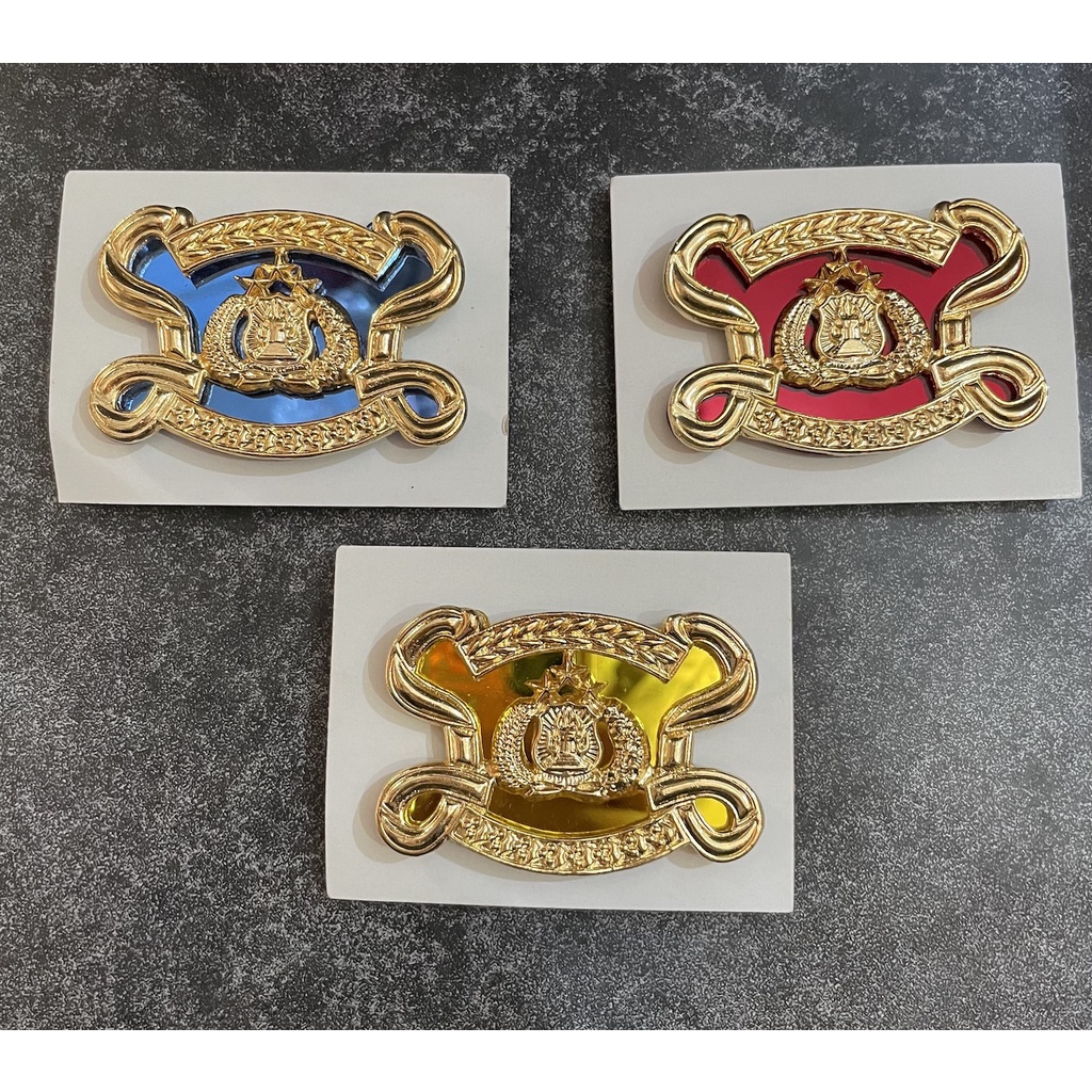 Jual Emblem Mika Polis* Brimob Emblem Provos Polis* - Emblem Police ...