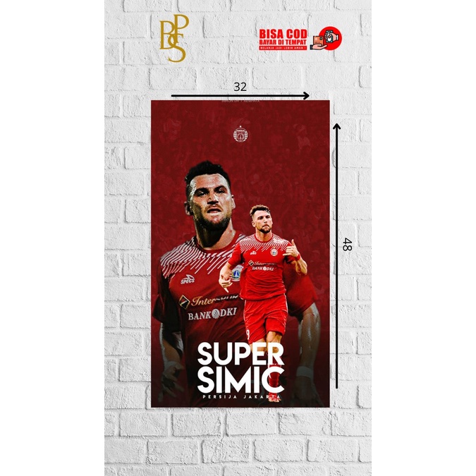 Jual POSTER HIASAN DINDING MARCO SIMIC - FOTO SIMIC - WALLDECOOR ...