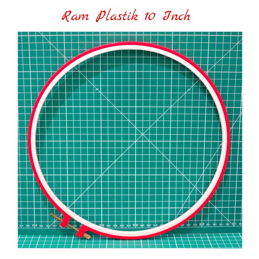 Jual Pembidangan / Ring Sulam 10" Inch / Ram Plastik 25,4 cm | Shopee ...