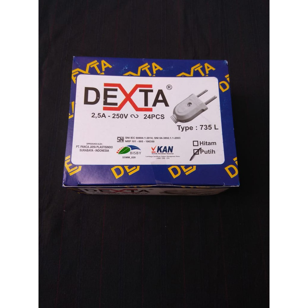 Jual DEXTA Steker Gepeng Putih | Shopee Indonesia