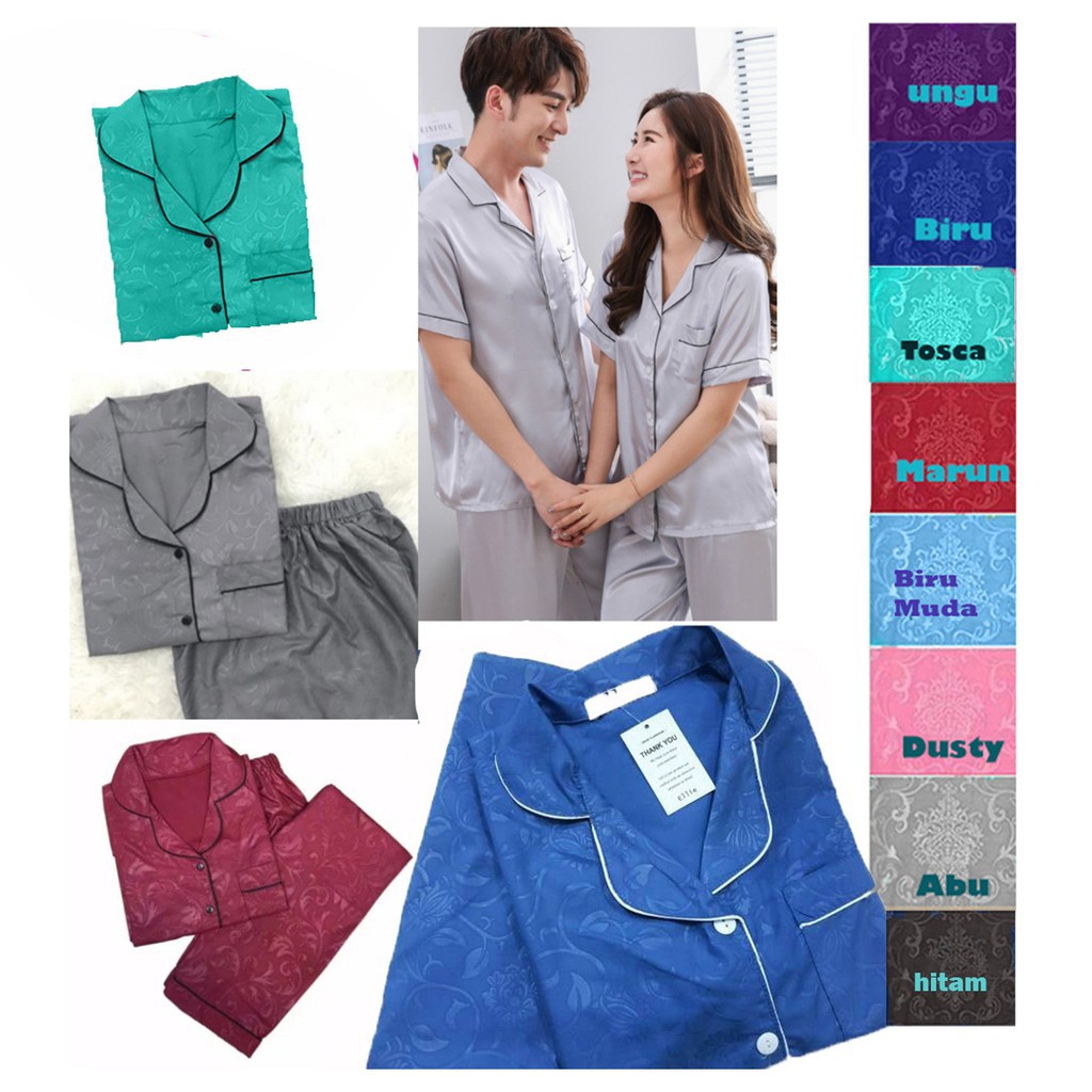 Jual BAJU TIDUR COUPLE PIYAMA COUPLE PIAMA COUPLE PIYAMA COUPLE SUAMI ...