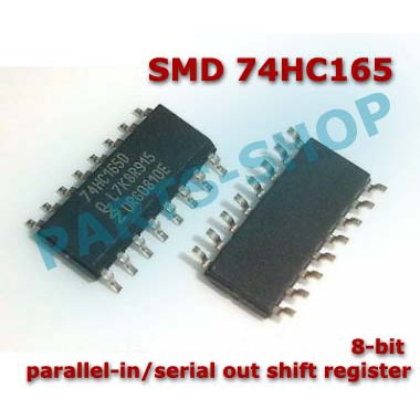 Jual 74HC165D SMD 74HC165 8-bit parallel in serial out shift register 74165 | Shopee Indonesia