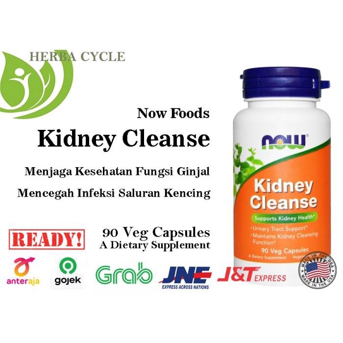 Jual Detox | Now Foods Kidney Cleanse (90 Veg) Now Kidney Vit Ginjal ...