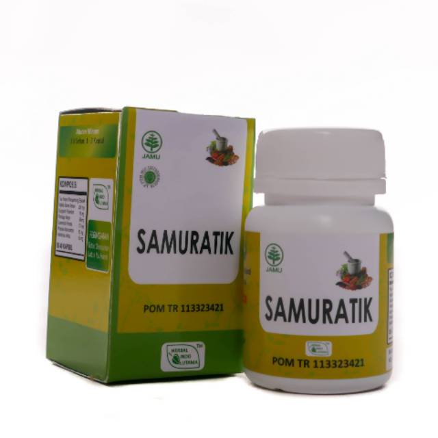 Jual Obat Herbal Asam Urat (Herbal Samuratik 40 Kapsul HIU) | Shopee ...