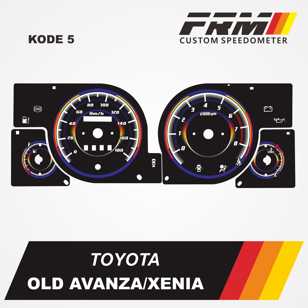 Jual Panel Speedometer Custom Old Avanza Xenia | Shopee Indonesia