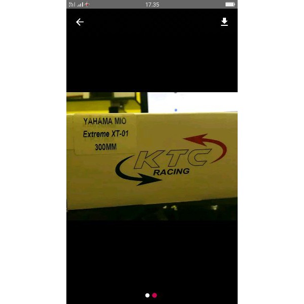 Jual TOPPP!!!!! shock tabung belakang ktc buat mio mio j xeon mio m3 original ktc tinggi 300mm ...