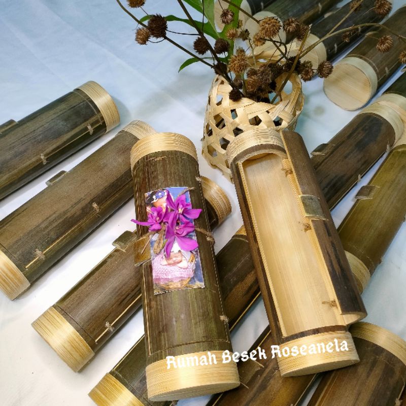 Jual Nasi Bumbung Bambu Wadah Nasi Besek Bambu Besek Bumbung Nasi ...