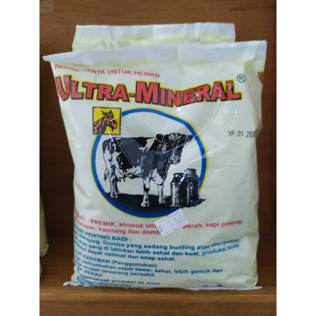 Jual ULTRA MINERAL 1 kg/zak ( Mineral khusus untuk sapi, domba dan ...