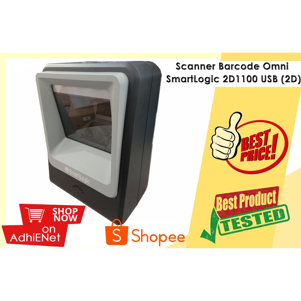 Jual Scanner Barcode Omni SmartLogic 2D1100 USB (2 Dimensi) | Shopee ...