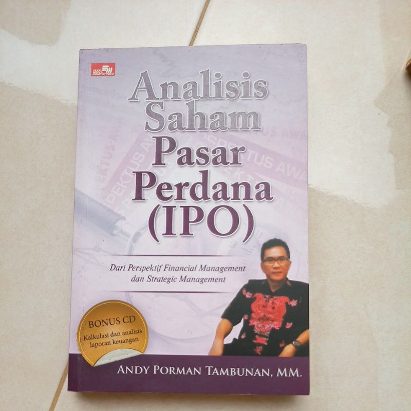 Jual BUKU ANALISIS SAHAM PASAR PERDANA IPO | Shopee Indonesia