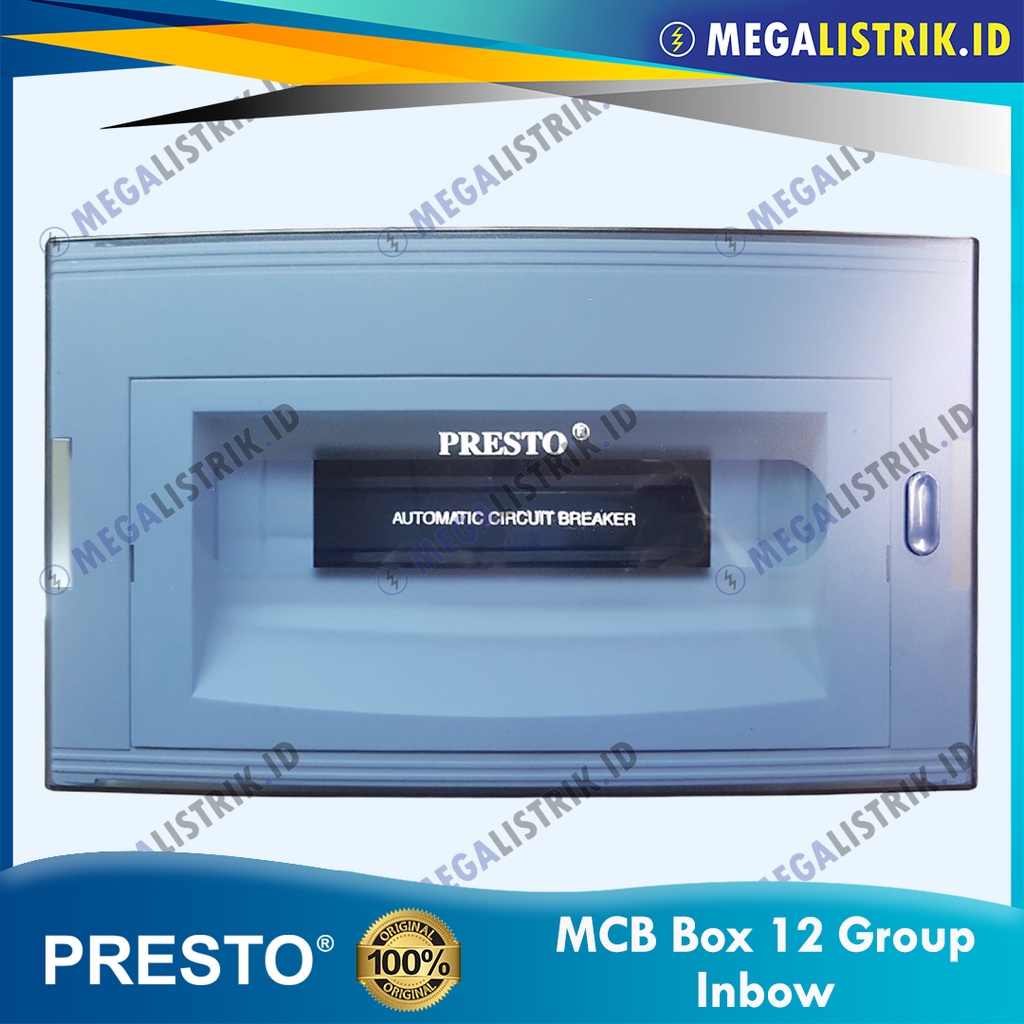 Jual PRESTO FUSE BOX MCB 12 GROUP INBOW / HELES PRESTO RUMAH MCB ISI 12 ...