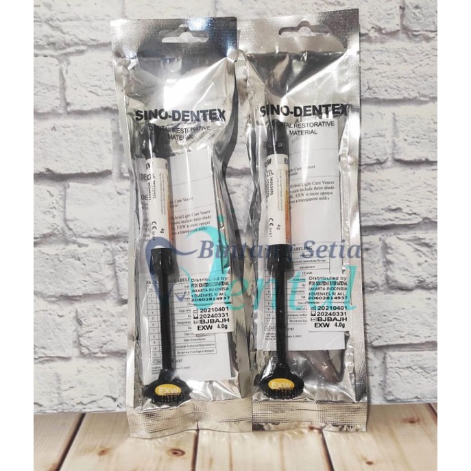 Jual Komposit Veneer Extra White Dentex EXW | Shopee Indonesia