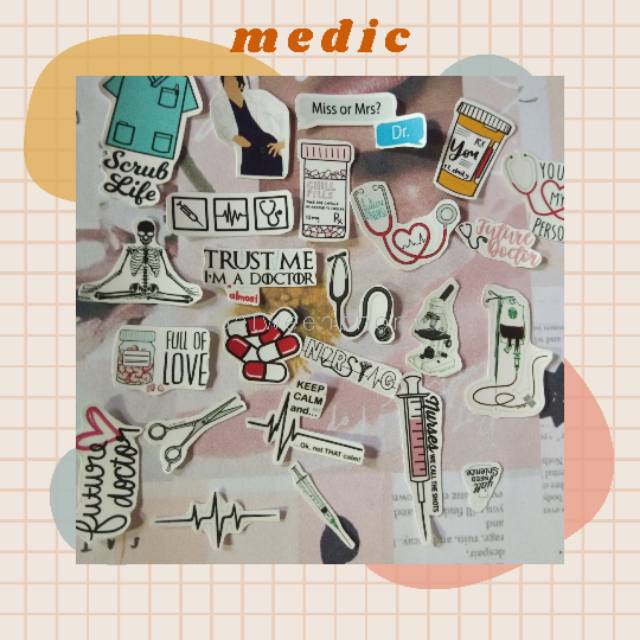 Jual Sticker Tumblr : Sticker Medis | Shopee Indonesia
