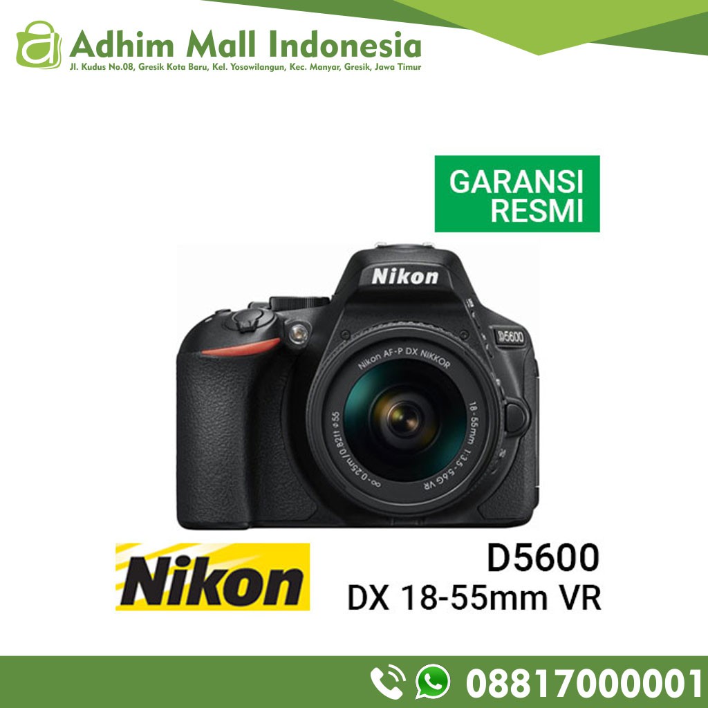 Jual CAMERA DLSR NIKKON D5600 BODY ONLY | Shopee Indonesia