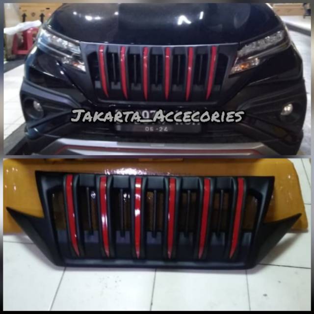 Jual Grill mobil all new rush Terios 2018 2019 2020 2021 model prado ...