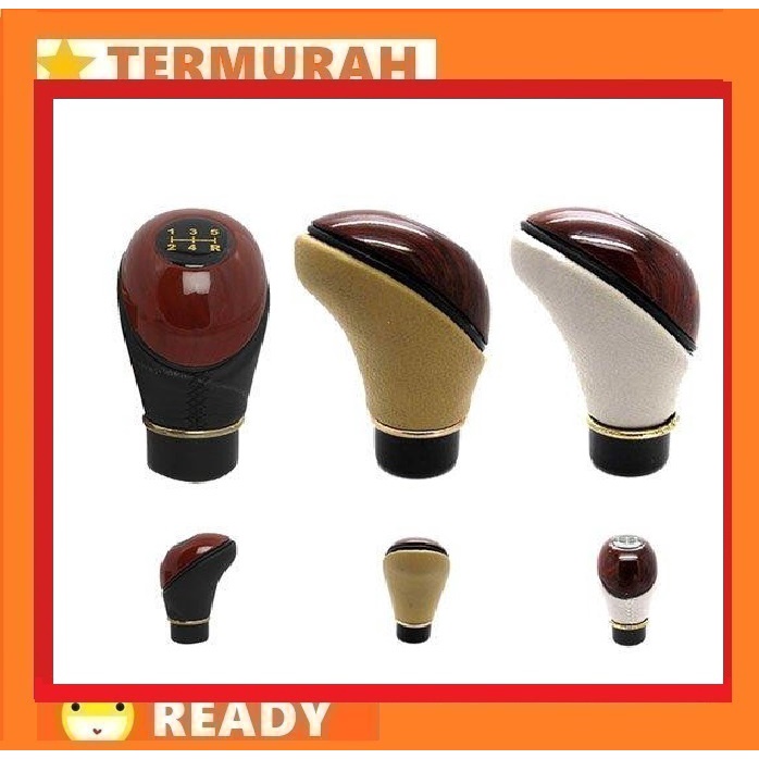 Jual Tuas Gigi Shift Knob Knop Kenob Gear Knob Kayu Mobil Type R ...