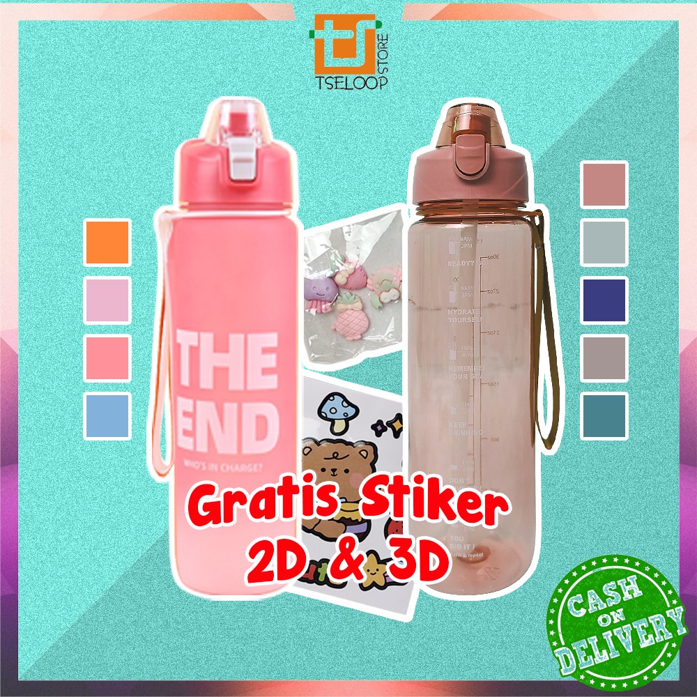 Jual OFM-C580 C588 Bottle Botol Minum Tumblr Air 1 Liter / Botol ...