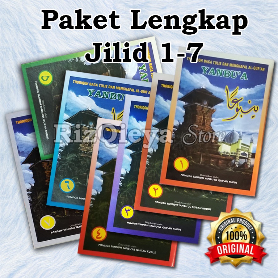 Jual YANBUA PAKET LENGKAP ( PAKET A ) ASLI 100% ORIGINAL Jilid 1-7 ...