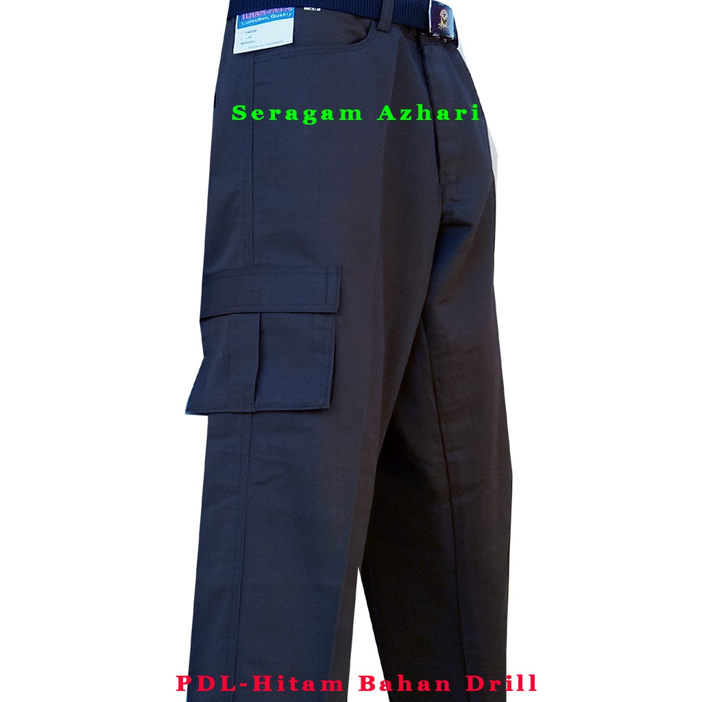 Jual Celana PDL Hitam Seragam Sekolah Siswa Smp-Sma | Shopee Indonesia