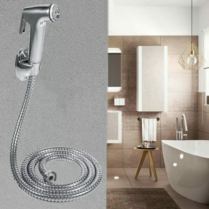 Jual Jet Shower Kloset Toilet Closet Wasser Cebok WC Semprotan Duduk Kamar Mandi Ringan Kamar ...
