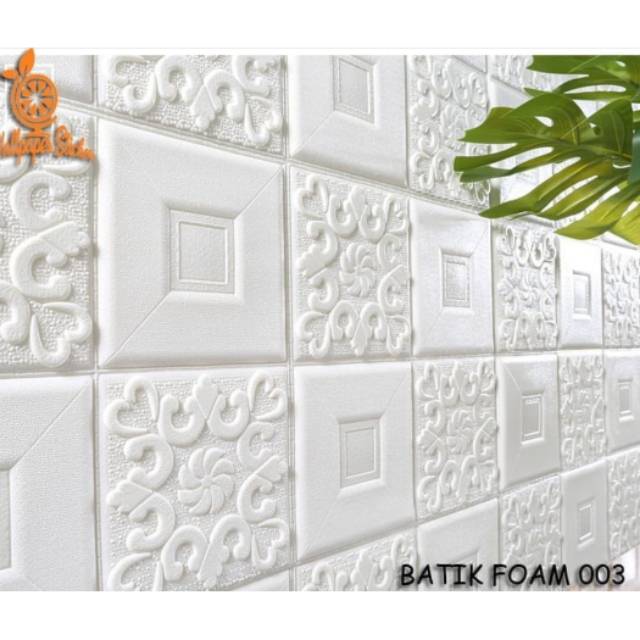 Jual Wallpaper BATIK FOAM STICKER 003 | Shopee Indonesia