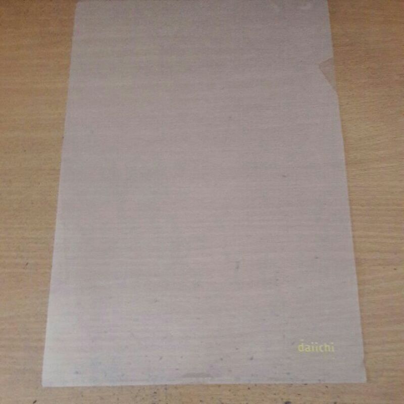 Jual Map L / map plastik polos/ clear sleeves 9002 DAIICHI ukuran F4 ...