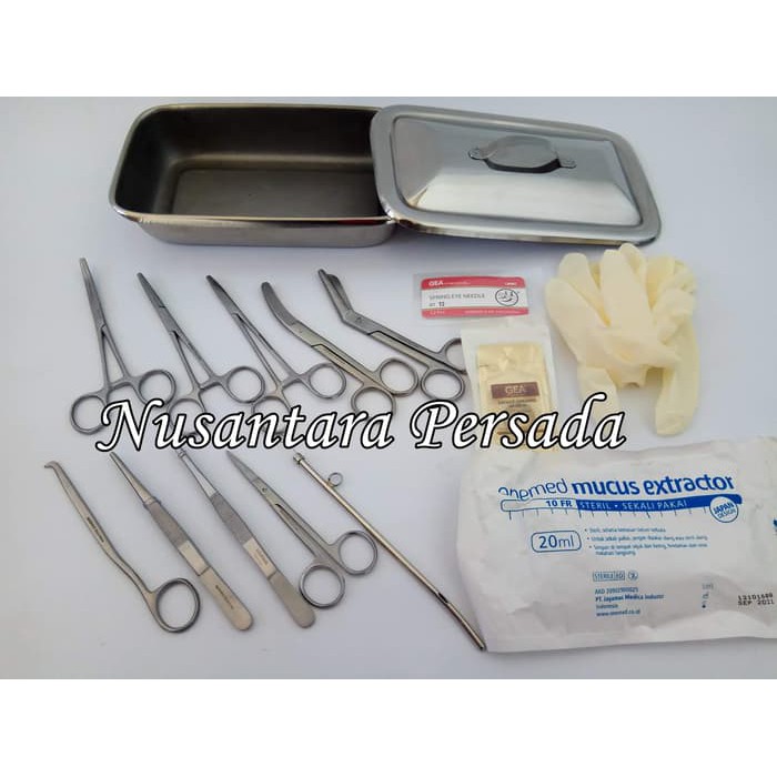Jual Partus Set Alat Operasi Persalinan Kebidanan Obgyn Surgical Set Marwa | Shopee Indonesia