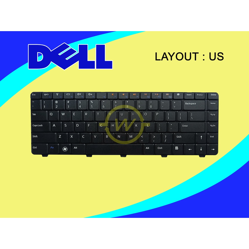 Jual Keyboard Dell Inspiron 14R N4010 N4020 N4030 N3010 N5030 Series Hitam | Shopee Indonesia