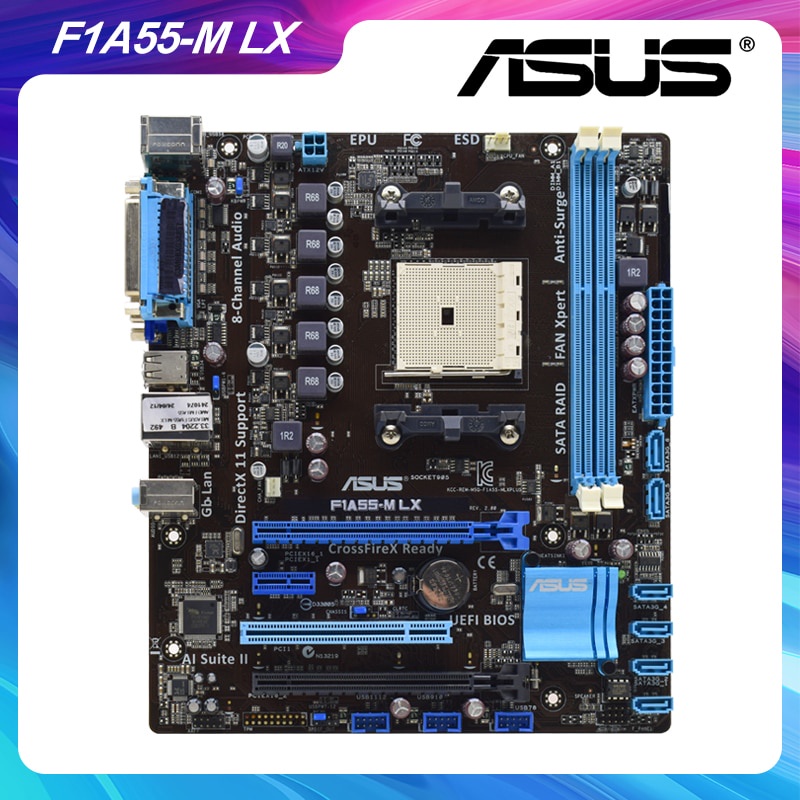 Jual PREORDER ASUS F1A55-M LX Socket FM1 AMD A55 Original Desktop ...