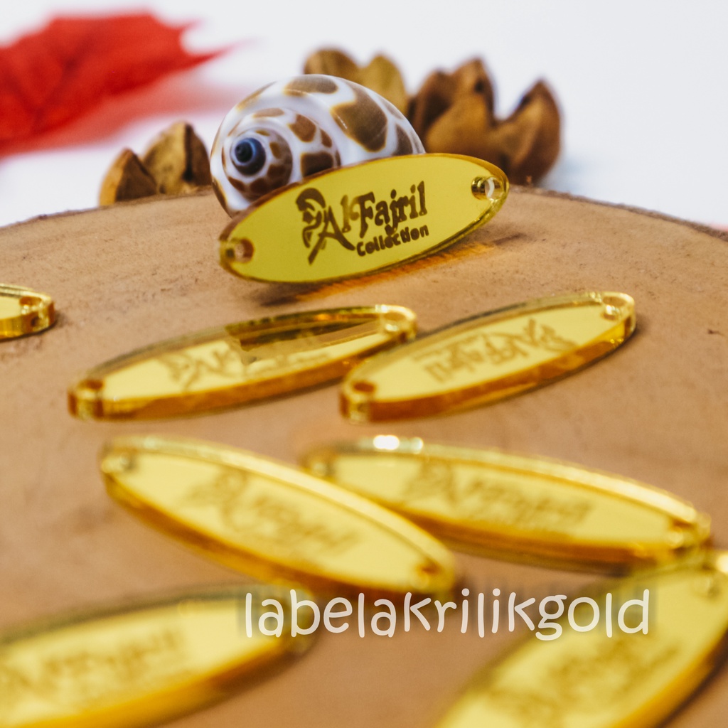 Jual label hijab | label baju | label akrilik | custom label | label ...