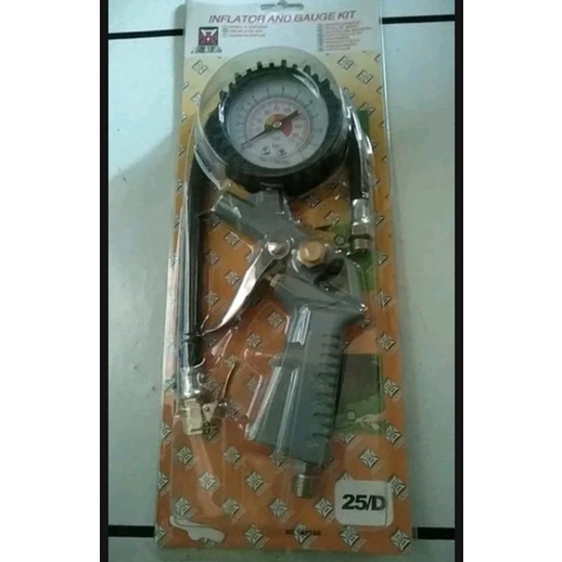Jual Inflator and Gauge Kit - Alat Pengukur Tekanan Ban Dan Isi Angin ...