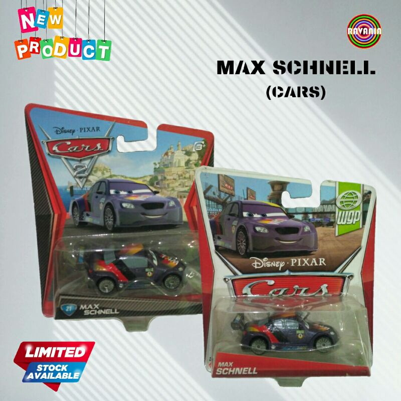 Jual Max Schnell (Cars Movie) - Miniatur Mobil Mainan / Diecast Hot ...
