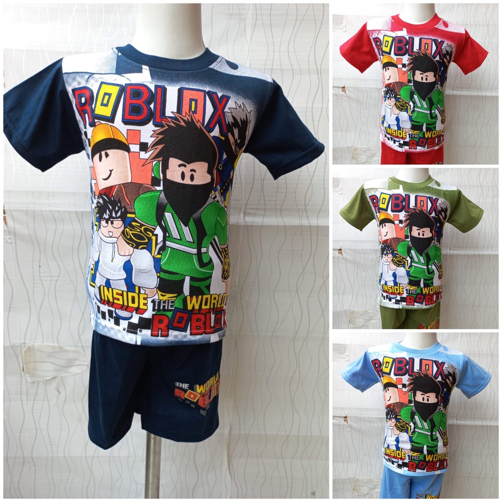 Jual DVSTORE - Kaos Anak Laki Laki Motif ROBLOX FULL PRINT / Baju anak ...