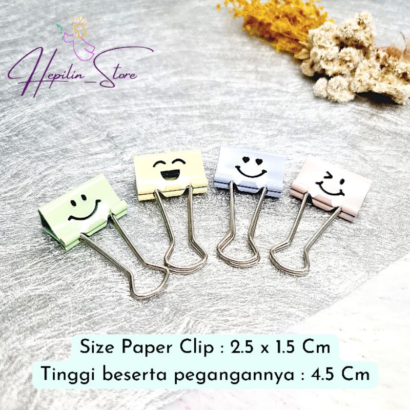 Jual Binder Clip TANGGUNG Smile JOYKO ( 111FC2 ) ECER 1 Biji / Binder ...