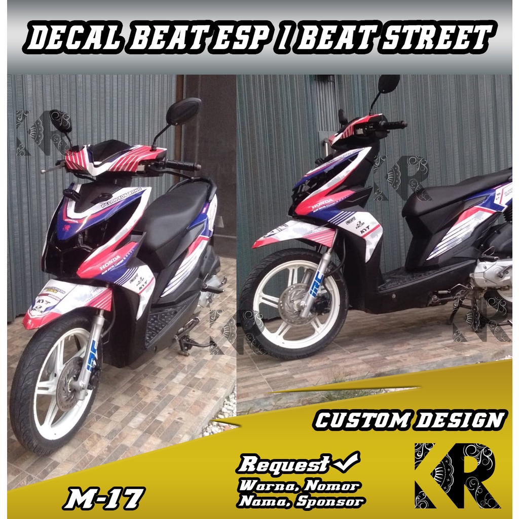 Jual Stiker decal fullbody beat esp / beat street 2016-2019 Custom ...