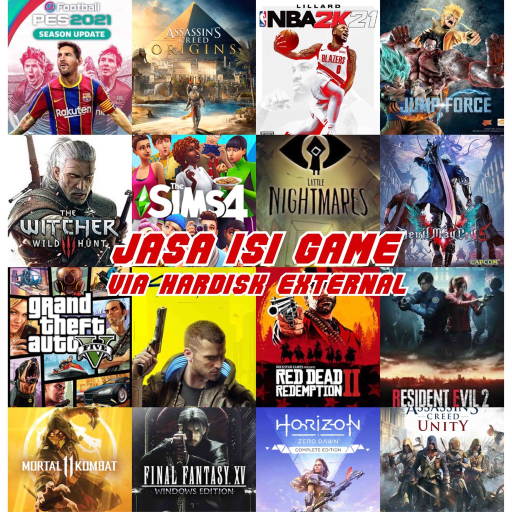 Jual Isi game PC melalui hardisk external | Shopee Indonesia