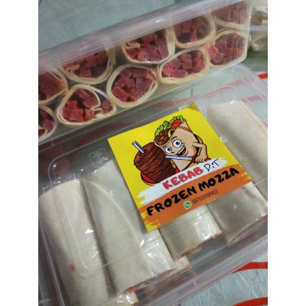 Jual kebab full daging/kebab keju/kebab mozarella | Shopee Indonesia