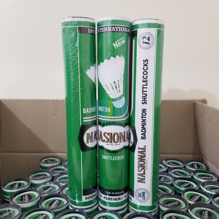 Jual Shuttlecock Badminton Kok Bola Bulutangkis Nasional HIJAU 1 Slop ...