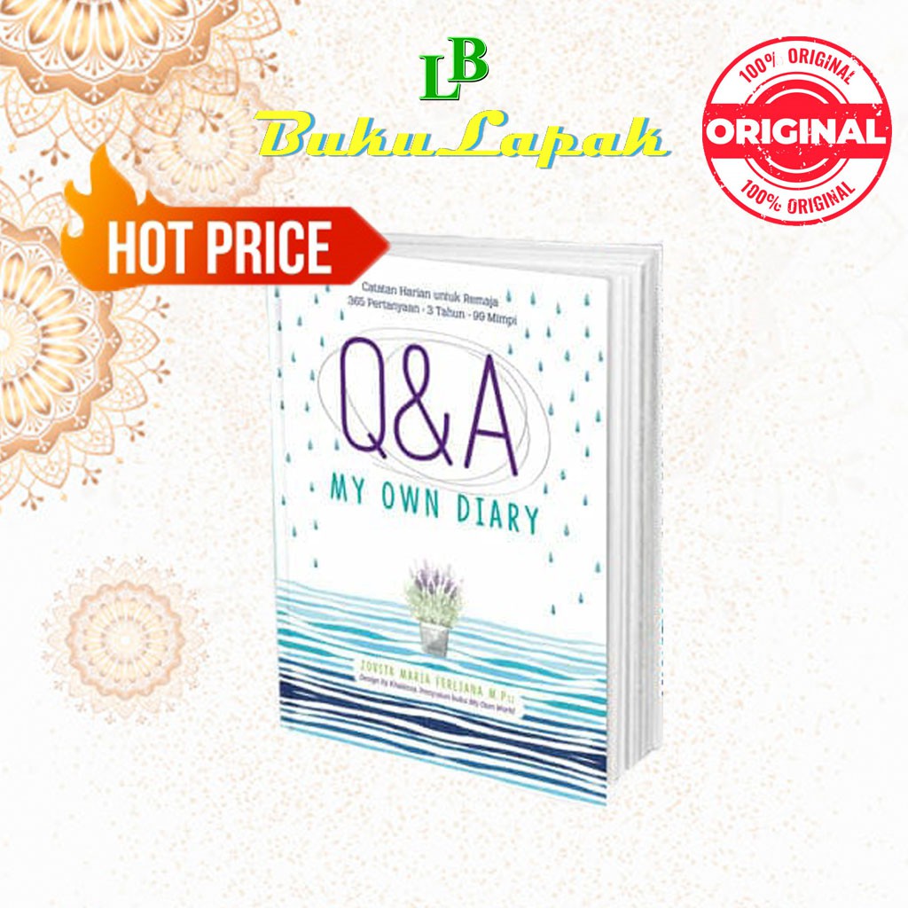 Jual BUKU DIARY 3 TAHUN HARD COVER: Q AND A MY OWN DIARY - DIARY BOOK ...