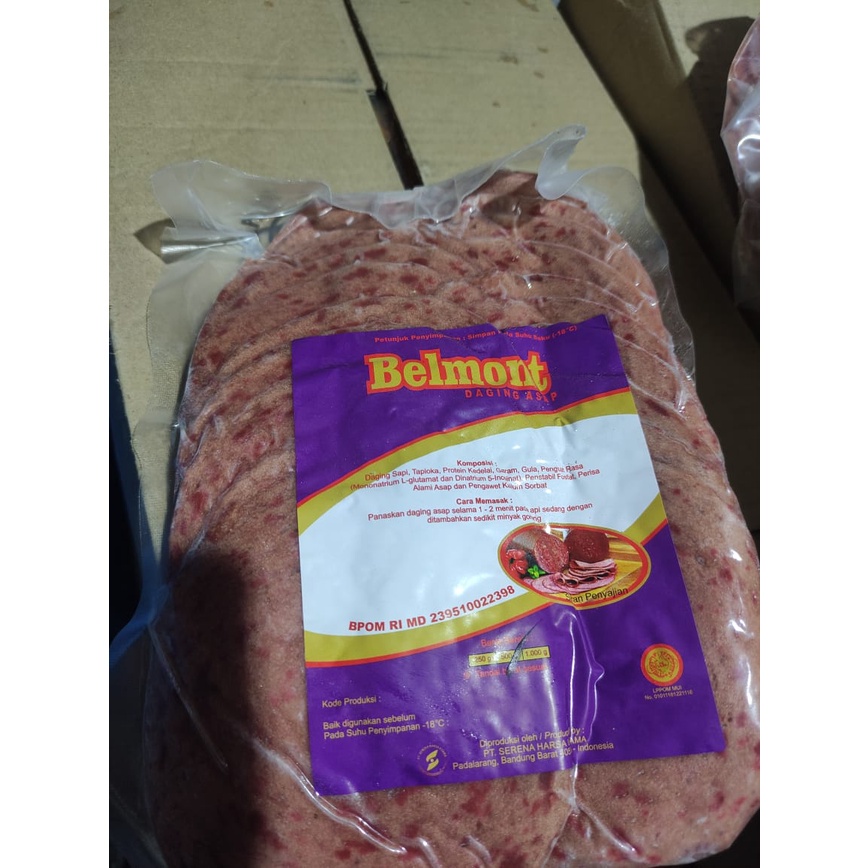 Jual Daging Asap Belmont 500gr ( Smoke Beef ) | Shopee Indonesia