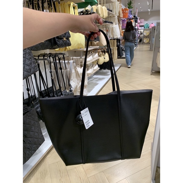Jual tote bag HnM black original | Shopee Indonesia
