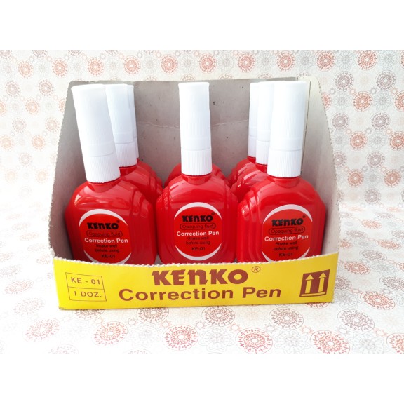 Jual CORRECTION PEN / TIP EX / TIPE X CAIR KENKO / JOYKO | Shopee Indonesia