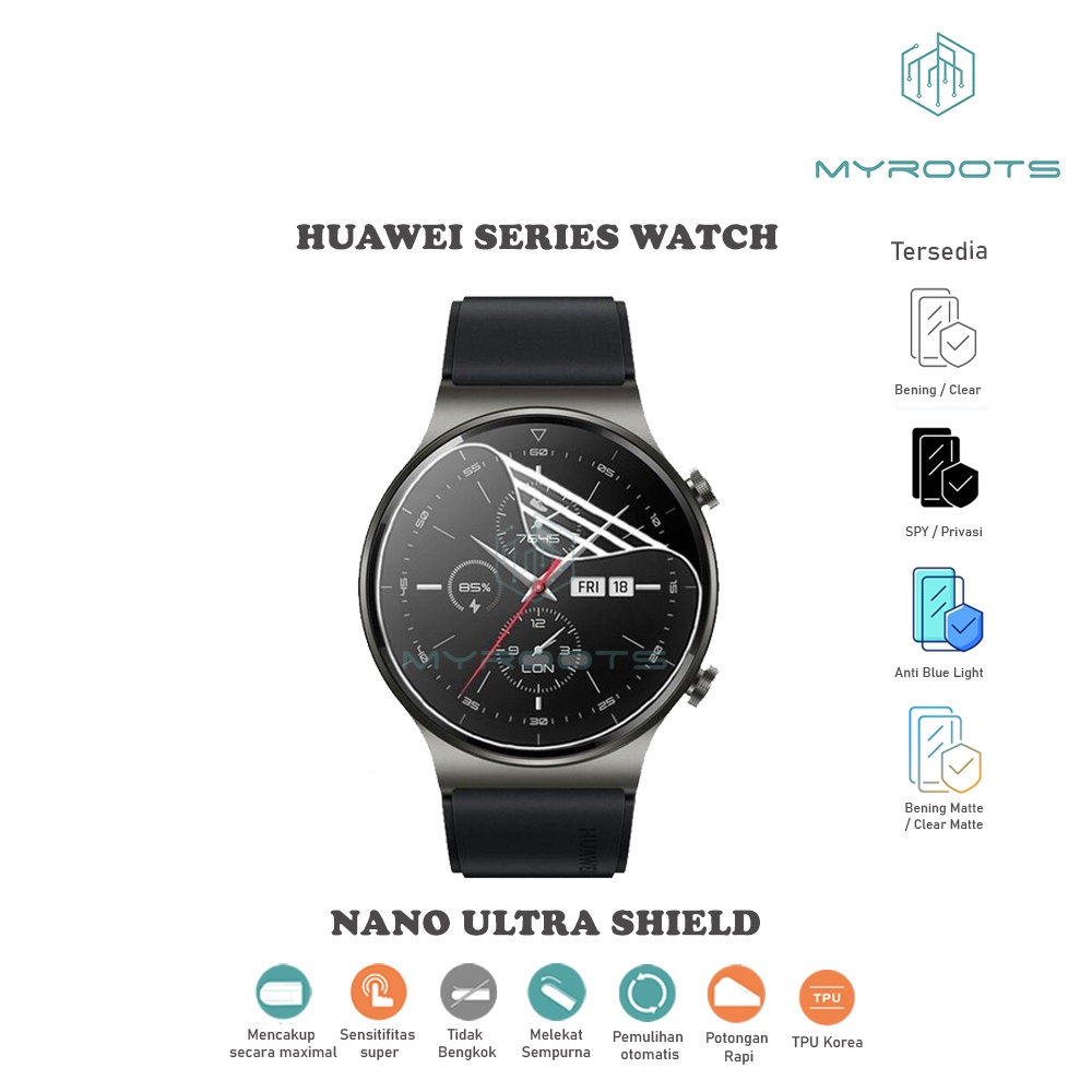 Jual Myroots Antigores Nano Ultra Shield Huawei Smartwatch Watch GT 5 4 ...