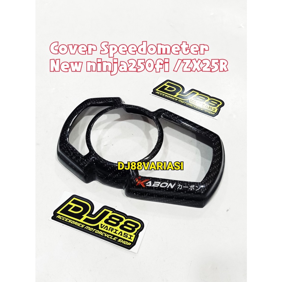Jual Cover speedometer KABON zx25r new ninja 250 fi Carbon kevlar zx ...