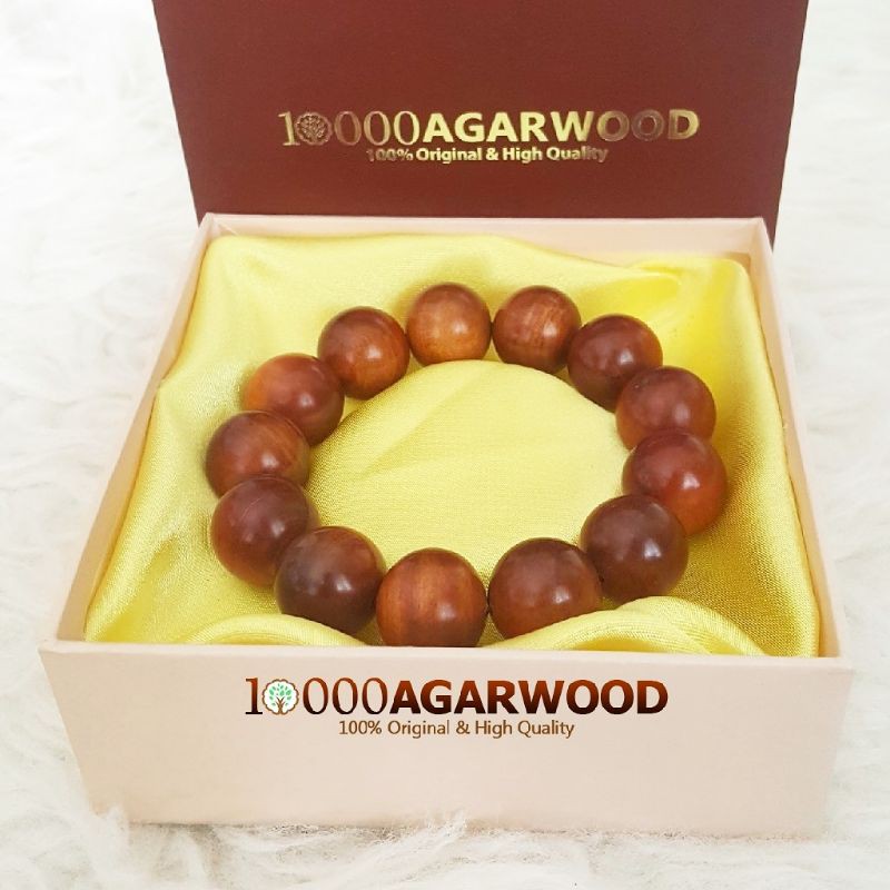 Jual gelang kayu agathis king wood bracelet 10mm 12mm 14mm 16mm 18mm ...
