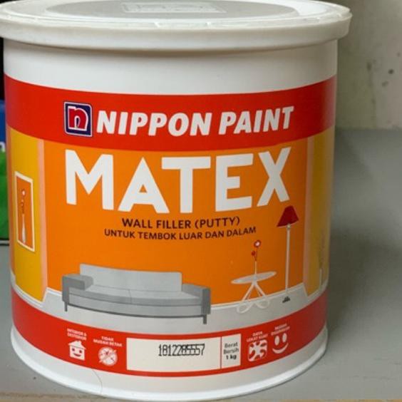 Jual Harga Murah - DEMPUL MATEX PLAMIR TEMBOK MATEX 1 KG / MATEX WALL ...