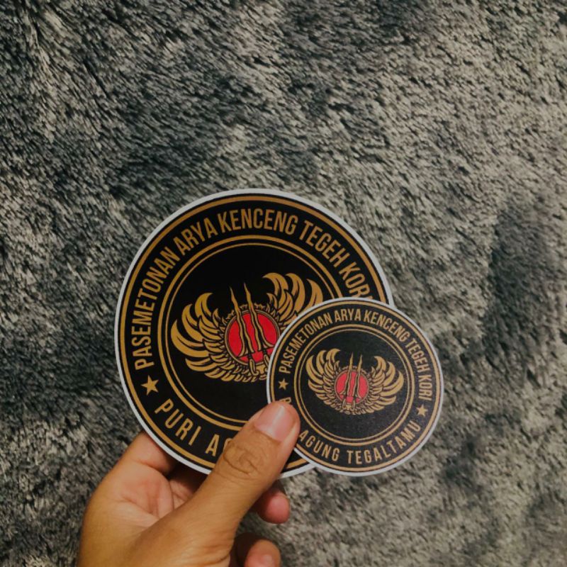 Jual Stiker Vinyl kawitan soroh trah klan, stiker tempel, stiker anti ...