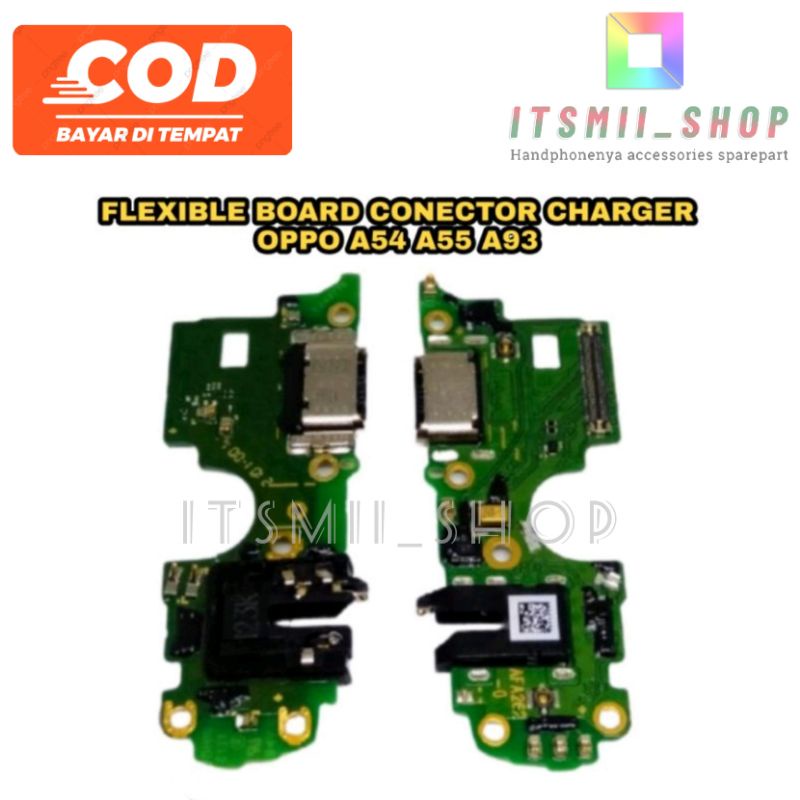 Jual FLEXIBLE BOARD CONECTOR KONEKTOR CHARGER PAPAN CAS OPPO A54 / A55 ...