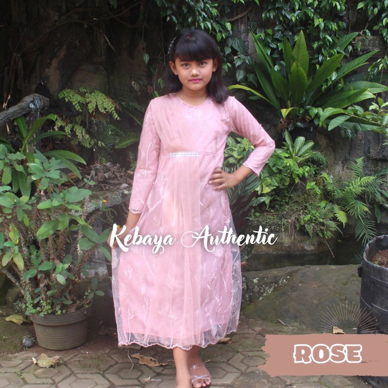 Jual Kebaya Anak Dress Gamis Tille Modern Slayer Lengan Panjang ...